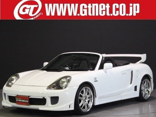 トヨタ MR-S 1.8 VM180 TRD限定100台 TRDサス BLITZマフラー （スーパーホワイトII） オープン (GTNET埼玉) 川口のトヨタの中古車｜ジモティー