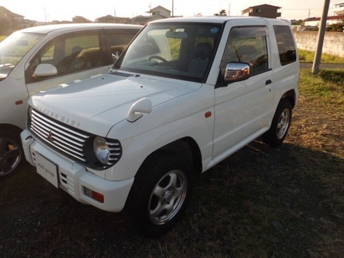 三菱 パジェロミニ 660 XR-I2WD （ホワイト） クロカン・SUV軽自動車 (スモールガレージ) 浜松の三菱の中古車｜ジモティー