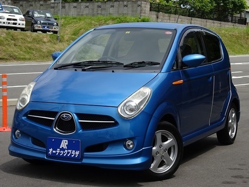 スバル R2 660 R 4WDキーレス HID 純正アルミ Fエアロ （ブルー） ハッチバック軽自動車 (オーテックプラザ) 稲敷のR2の中古車｜ジモティー