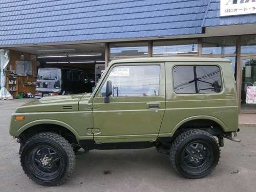 スズキ ジムニー 660 バン HA 4WD （グリーン） クロカン・SUV軽自動車 (オート・キープス) 網走のジムニーの中古車｜ジモティー