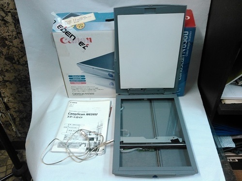 WIN7もOKイメージスキャナーCANONCanoscan N656U (かつまさ) 高畑のOA用品の中古あげます・譲ります｜ジモティーで不用品の処分