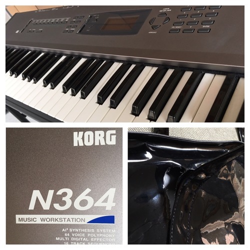 KORG N364 シンセサイザー 使用頻度少 KORG N364 シンセサイザー 使用頻度少