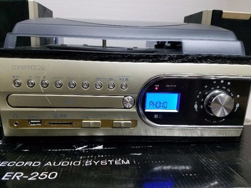 exemode SD/CD/レコードオーディオシステム ER-250 (りばてい) 江東のオーディオ《コンポ》の中古あげます・譲ります｜ジモティーで不用品の処分