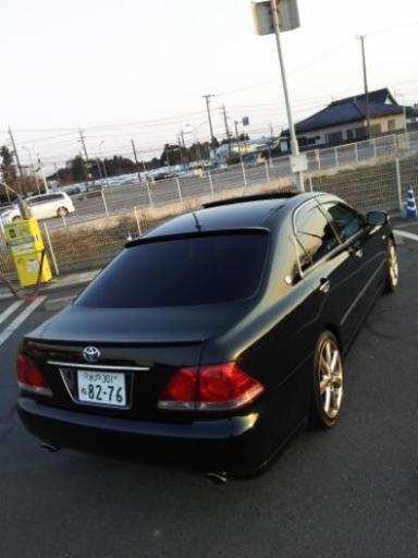 ☆平成17年 クラウンアスリート2 5 車高調☆ 希少!本皮 サンルーフ マルチ付☆ マードック 友部のクラウンの中古車|ジモティー