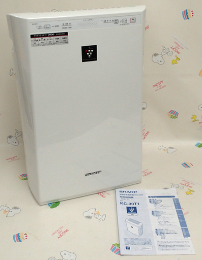 ♪SHARP/シャープ 加湿空気清浄機 KC-30T1 2012年♪ (ASTY) 石山通の季節、空調家電《空気清浄機》の中古あげます・譲ります｜ジモティーで不用品の処分