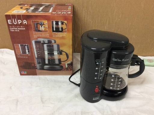 ユーパコーヒーメーカー5杯TSK－191AEUPA (テリア) 高座のキッチン家電《コーヒーメーカー》の中古あげます・譲ります｜ジモティーで不用品の処分