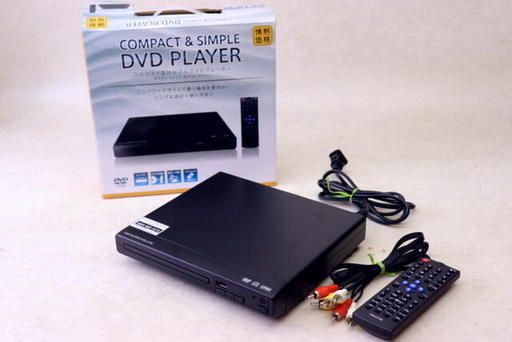 コンパクト＆シンプルDVDプレーヤー DVDJ-2152 (pickers) 岐阜の映像プレーヤー、レコーダー《DVDプレーヤー》の中古あげ ...