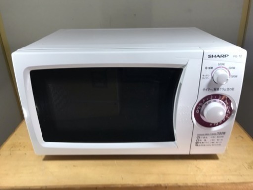 SHARP/シャープ 電子レンジ RE-T2-W6 2012年製 (リサイクルイッチー) 新金岡のキッチン家電《電子レンジ》の中古あげます・譲ります｜ジモティーで不用品の処分