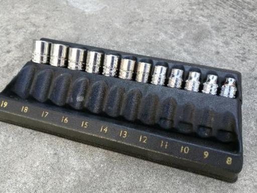 【終了】Snap-on 3/8sq FSM81-191 8mm-19mm 6p 12個セット (たんたん) 綾瀬のメンテナンス用品の中古あげます・譲ります｜ジモティーで不用品の処分