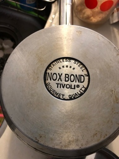 イノックスボンド チヴォリ INOX BOND TIVOLI☆ステンレス製片手鍋 (やひち) 北九州の調理器具の中古あげます・譲ります ...