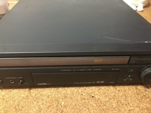 SONY CD/LDプレーヤー MDP-455 (凪) 柏の映像プレーヤー、レコーダーの中古あげます・譲ります｜ジモティーで不用品の処分