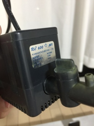 カミハタ Rio 600 (50hz) 熱帯魚 ポンプ (りんりん) 船橋法典のその他の中古あげます・譲ります｜ジモティーで不用品の処分