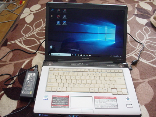 【商談中！！】TOSHIBA DynaBook TX/66C Win10 Pro 64bit版本体＋ACアダプター (Yone) 藤が丘のノートパソコンの中古あげます・譲ります｜ジモティーで ...