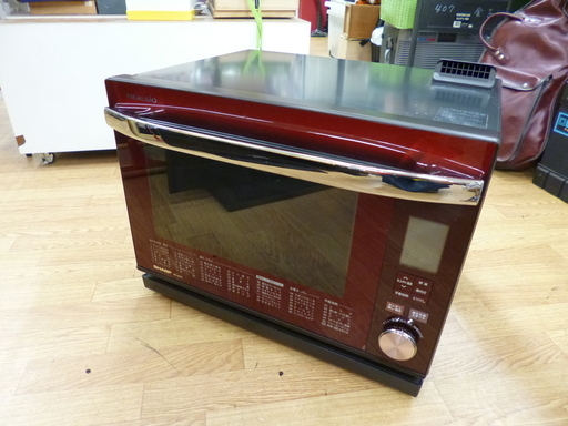 SHARP ヘルシオ ウォーターオーブン AX-GX3-R オーブンレンジ 2013年 HEALSIO レッド シャープ☆ PayPay(ペ… (モノハウス平岡店) 大谷地のキッチン家電 ...