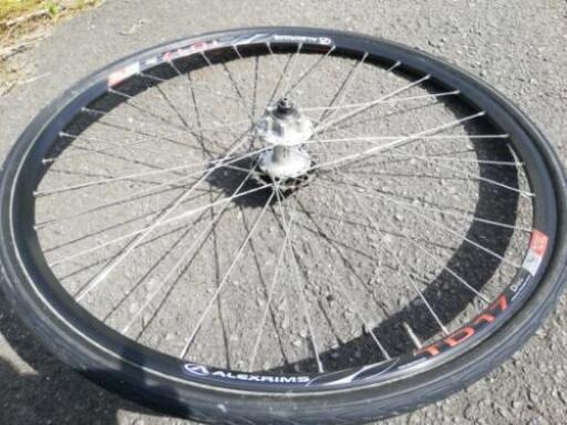 ALEXRIMS TD17 シマノホイール自転車 (ふじ) 北広島の自転車の中古あげます・譲ります｜ジモティーで不用品の処分