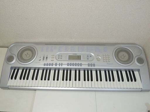 カシオ Piacere 光ナビゲーション 電子キーボード ピアチェーレ CPS-10LS 73標準鍵盤 120曲内蔵 譜面台付き※中野駅から ...