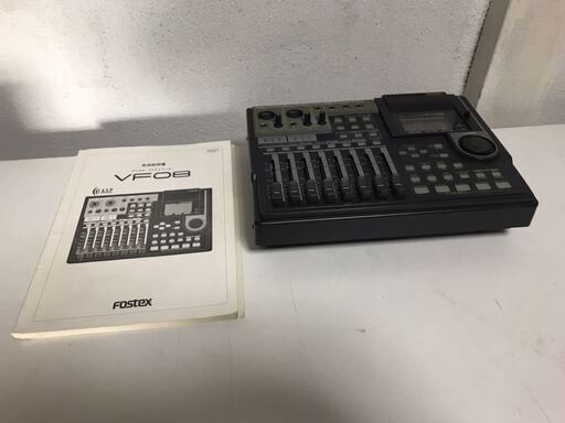 FOSTEX VF08 デジタル マルチトラッカー MTR フォステックス MALTI TRACKER 取扱説明書付きマルチトラックレコーダー ...