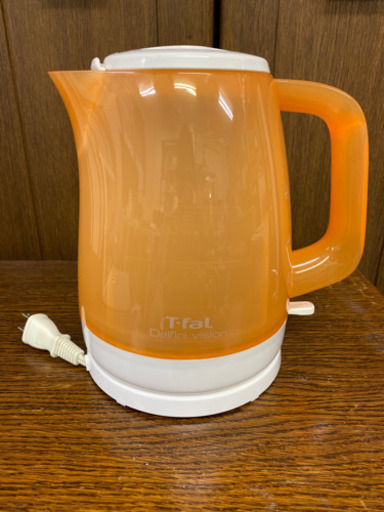 【T-FAL 】D elFini vision 電気ケトルKO151OJP/87 (腹ぺこゴン太) 吉田のキッチン家電《電気ポット》の中古あげ ...