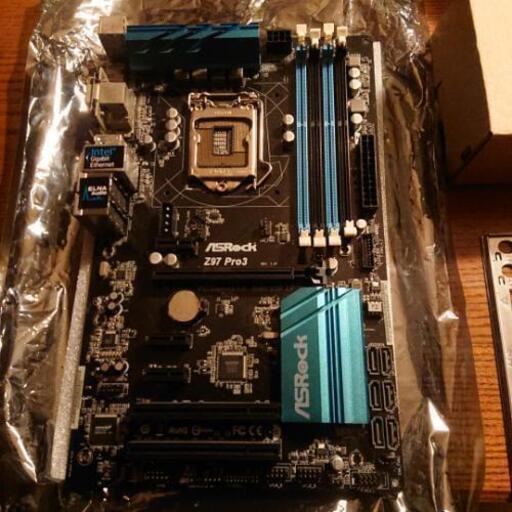 ASROCK Z97 Pro3 LGA1150 Z97 ATXマザーボード (のりちゃん) 札幌のPCパーツの中古あげます・譲ります ...