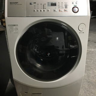 SHARPドラム式全自動洗濯乾燥機 ES-V540-NR SHARPドラム式全自動洗濯乾燥機 ES-V540-NR