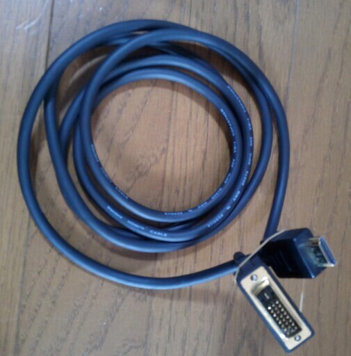 DVI - HDMIケーブル (COPARTNER E119932 AWM 20276 VW-1) (中井_住民) 北九州のPCパーツの中古 ...