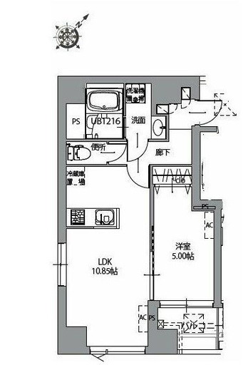 日本橋馬喰町 1LDK★ペット相談★家具家電付★【現金分割OK.水商売.他社物件.カード払い.保証人なしは全てOK!無職の方は要相談!生活保… (分割賃貸ネット) 中央の賃貸（マンション/一戸 ...
