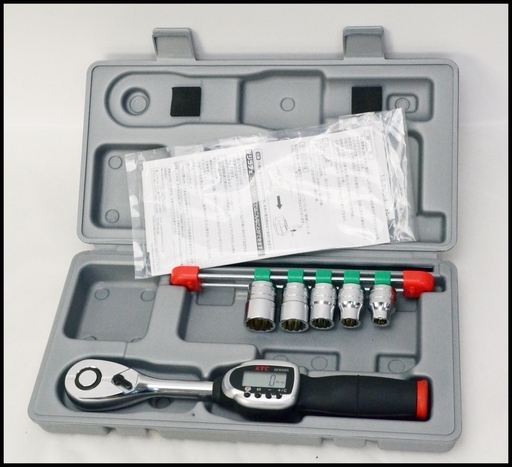 中古 KTC デジラチェ GEK085-R4-L ソケットセット 12.7sq 1/2角 ラチェット トルクレンチ TB406WG1 (リサイクルマート平岡) 新札幌のメンテナンス用品の中古 ...