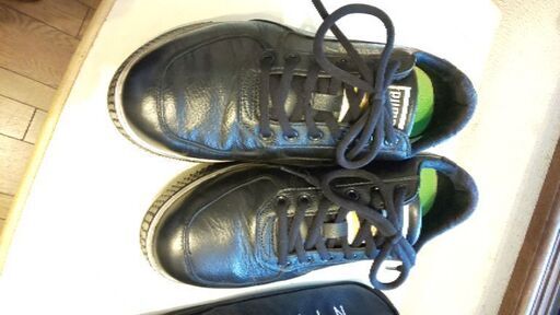 PUMA ゴルフシューズ IdCELL メンズ 25cm シューズバッグ(ナイキ)付 (ムラマサ) 大多羅のゴルフの中古あげます・譲ります ...