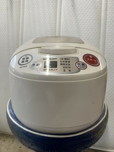 【期間限定セール！！】ジャー炊飯器2010年製 シャープ KS-FA10-C (片付け本舗) 木葉のキッチン家電《炊飯器》の中古あげます・譲ります｜ジモティーで不用品の処分