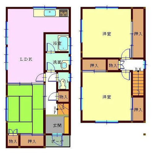 八街駅 5200m 3LDK家賃六万 (おか) 八街の一戸建ての不動産・住宅情報・無料掲載の掲示板｜ジモティー