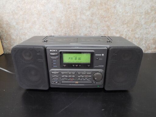 SONY ZS-5 ラジカセジャンク品 (itchiban) 前橋のオーディオ《ラジカセ》の中古あげます・譲ります｜ジモティーで不用品の処分