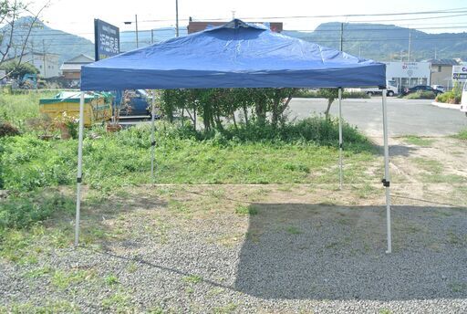 ＊CAPTAIN STAG クイックシェードDX 300UV-S タープ 3m×3m キャスターバッグ付き (ken) 鬼無のその他の中古あげます・譲ります｜ジモティーで不用品の処分