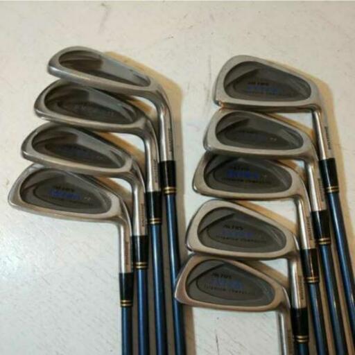 BRIDGESTONE ALTUS EXTRA TF HARMOTEC HT-600 ブリヂストン アイアン9本まとめてセット (rioja ...