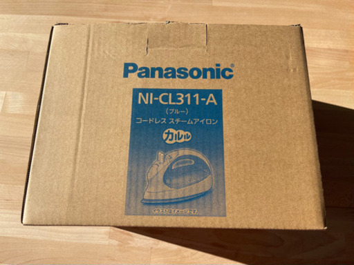(新品)パナソニック コードレススチームアイロン ブルー NI-CL311-Aとスタンド式アイロン台 (ヤムチャ) 稲毛海岸の生活家電 ...