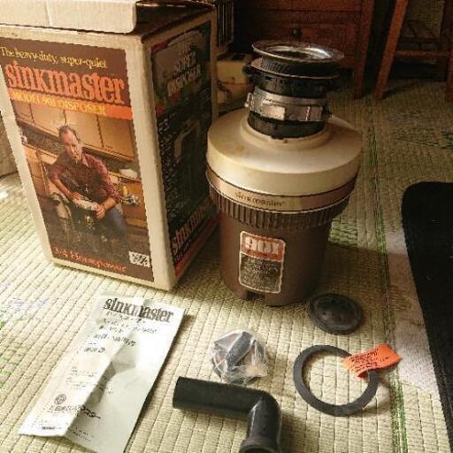 sinkmaster ディスポーザー 生ゴミ処理機 自宅のシンク下で取り替えるだけ。新品未使用 (ryo) 伊勢崎のキッチン家電《生ごみ処理機 ...
