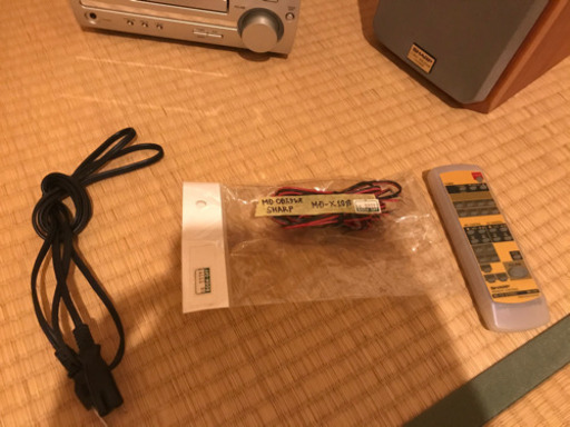 SHARP MD-X10S カセットデッキスピーカーセットシャープ (逸見) 新横浜の家電の中古あげます・譲ります｜ジモティーで不用品の処分