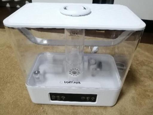 値下げしました。LOMAYA 加湿器 HM1912 (取扱説明書、リモコン付き) (noby) 方南町の季節、空調家電《加湿器》の中古あげます・譲ります｜ジモティーで不用品の処分