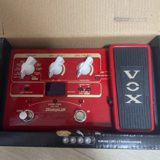 VOX SL2B StompLab 2B エレキベース用 コンパクト マルチエフェクター (ハルナリリコ) 浜田山のエフェクター、PA機器の中古あげます・譲ります｜ジモティーで不用品の処分