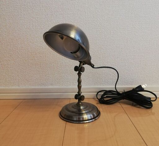 アンティーク風卓上ライト (ふちゅー) 中河原の照明器具の中古あげます・譲ります｜ジモティーで不用品の処分