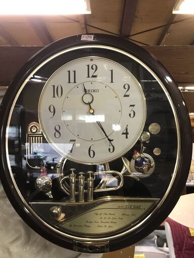 SEIKO セイコーからくり時計AM616B6曲メロディ掛け時計 (札幌リサイクルセンタ) 月寒中央の家庭用品《その他》の中古あげます・譲り ...