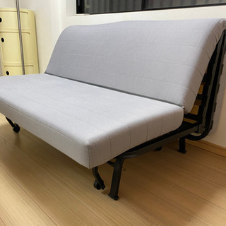 IKEAソファベッド・予備カバー付き IKEAソファベッド・予備カバー付き