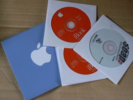 前期シェル型 iBook リストアCD (3D大学) 岐阜のMacの中古あげます・譲ります｜ジモティーで不用品の処分