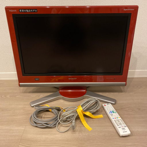 SHARP AQUOS 26型液晶テレビ【LC-26D10】 (mari) 守山のテレビ《液晶テレビ》の中古あげます・譲ります｜ジモティーで ...