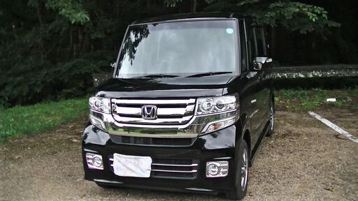 H27年.4WDホンダ.NboxカスタムGLパッケージ (hamo-8) 松本のN-BOXの中古車｜ジモティー