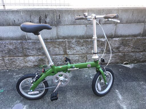 折り畳み自転車 14インチ 軽量アルミフレーム8.5㎏ フィアット 折り畳み自転車 14インチ 軽量アルミフレーム8.5㎏ フィアット