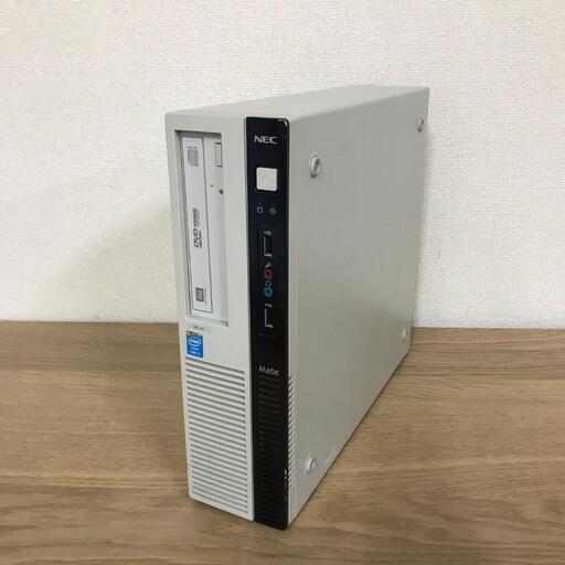 NEC Mate 第4世代PC ML-H PC-MK34LL Core i3 6GB Win10 (フラット) 竜ヶ崎のデスクトップパソコンの中古あげます・譲ります｜ジモティーで不用品の処分