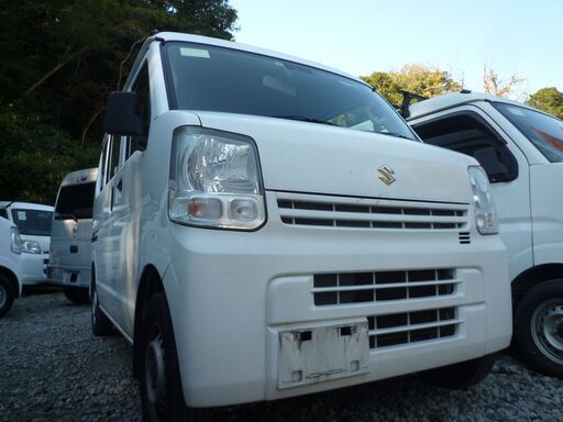 (ID3738)軽バン専門店在庫50台37万円スズキエブリイバン新型 5AGS 車検2年付平成27年式諸経費込430,000円 (あすか自動車 ...