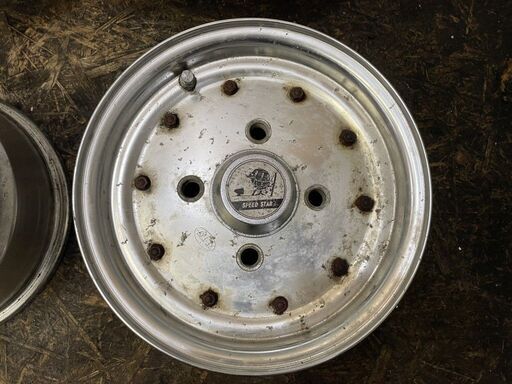旧車ホイール Speed Star Mk1 スピードスター マーク1 10インチ 4本 4.5J4HPCD110約+25 ステップバン ライ ...