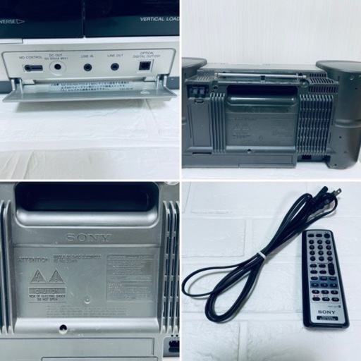 SONY ZS-D7 リモコン付 パーソナルオーディオシステム ジャンク (Lanikai) 亀戸水神の家具の中古あげます・譲ります ...