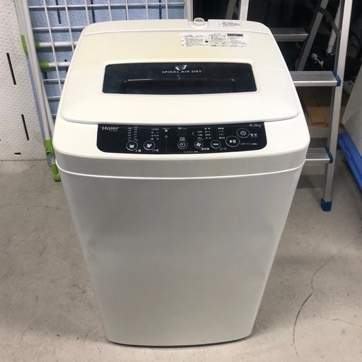 格安【洗浄済】2014年製 ハイアール全自動洗濯機「JW-K42H」4.2kg (furusana) 瀬戸口の生活家電《洗濯機》の中古あげます・譲ります｜ジモティーで不用品の処分